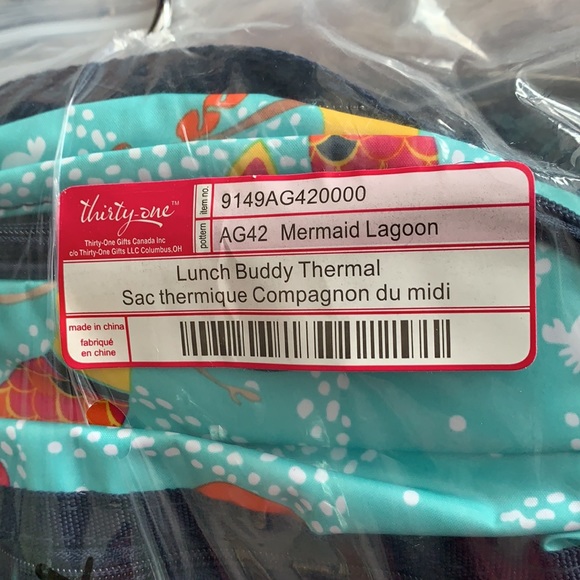 thirty-one | Other | Lunch Buddy Thermal In Mermaid Lagoon W Leak Lock ...